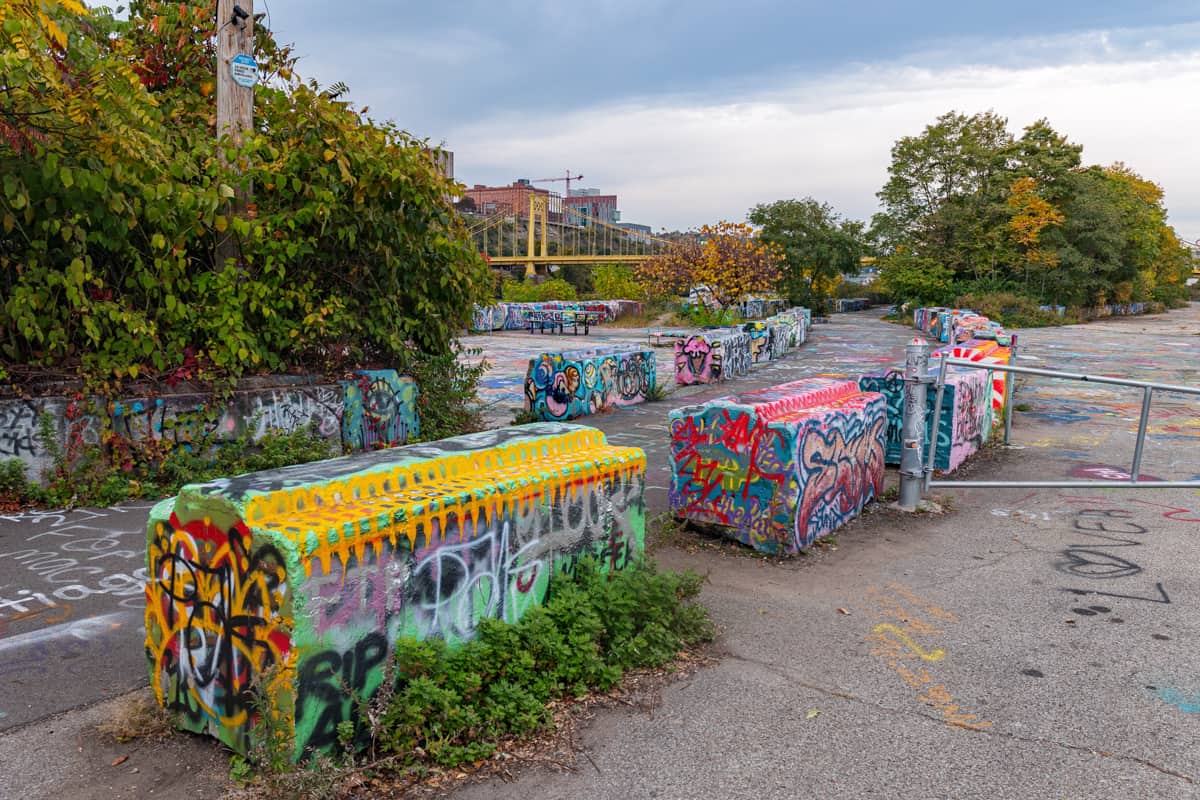 The Color Park: Pittsburgh's Fun and Legal Spot to See Graffiti Art ...