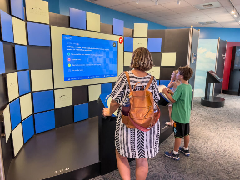 Visting the Money in Motion Exhibit at the Philadelphia Federal Reserve ...