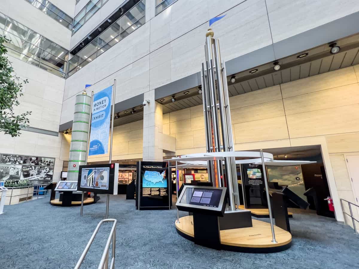 Visting the Money in Motion Exhibit at the Philadelphia Federal Reserve ...