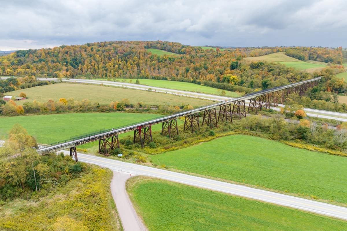 How to Get to the Salisbury Viaduct in Somerset County, PA - Uncovering PA