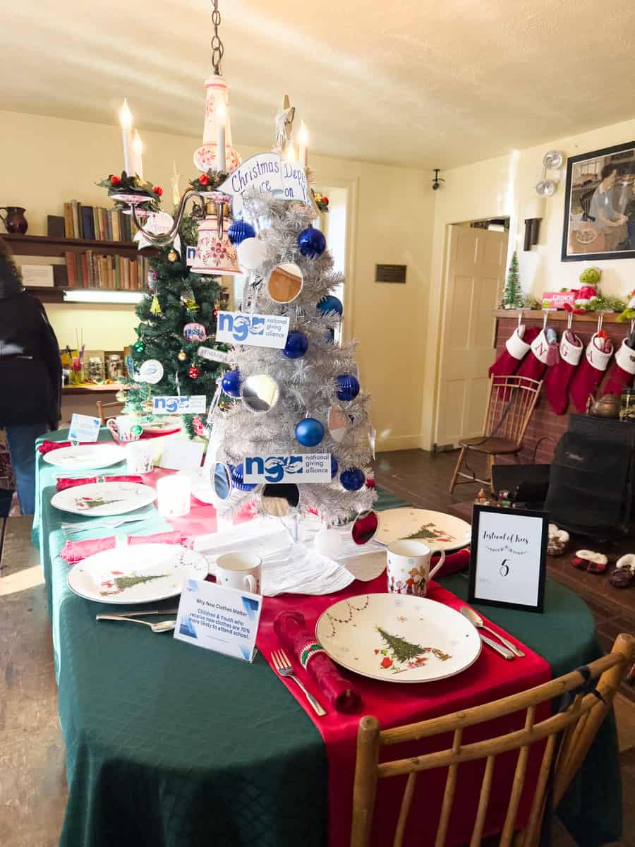 Enjoying the Festival of Trees at the Pearl S Buck House in Bucks ...