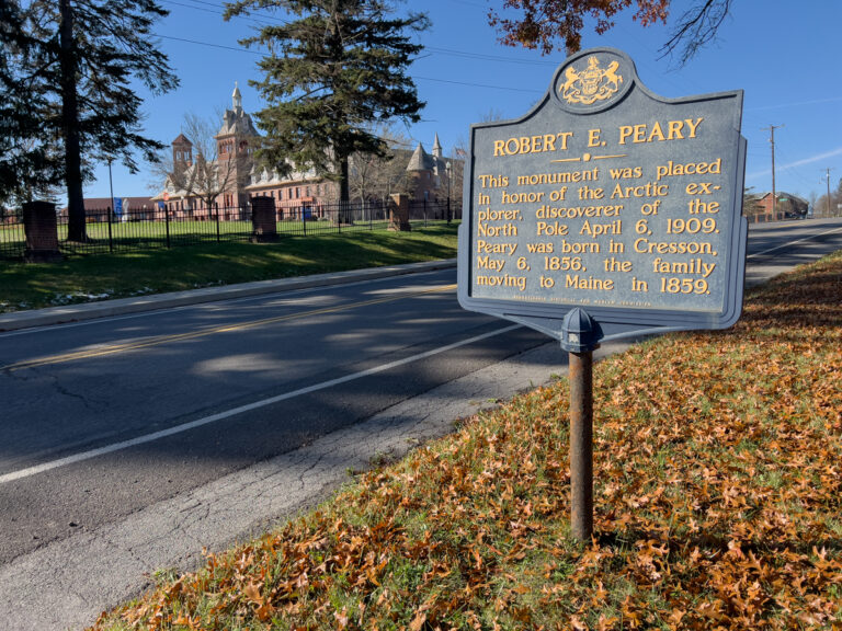 Visiting the Admiral Peary Monument in Cresson, PA - Uncovering PA